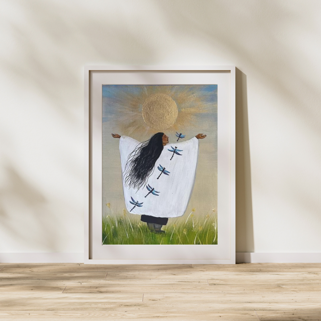 Dragonfly Warrior Dreaming | Light Of The Sea by Taryn
